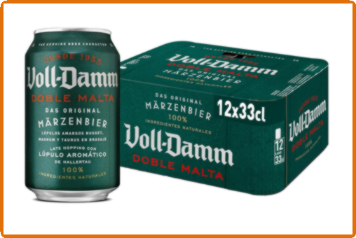 AZ | Voll-Damm | Cerveza Doble Malta | Toque Cítrico y Afrutado | | 13. ...